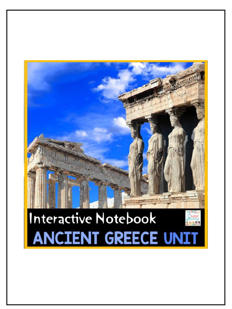 1 Ancient Greece Interactive Notebook | PDF | Twelve Olympians | Sparta