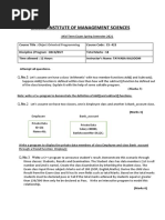 TY BSC (CS) SemV Java Practical Slips-Oct2022 | PDF | Programming ...