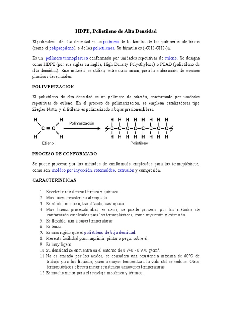 Hdpe Paper | PDF