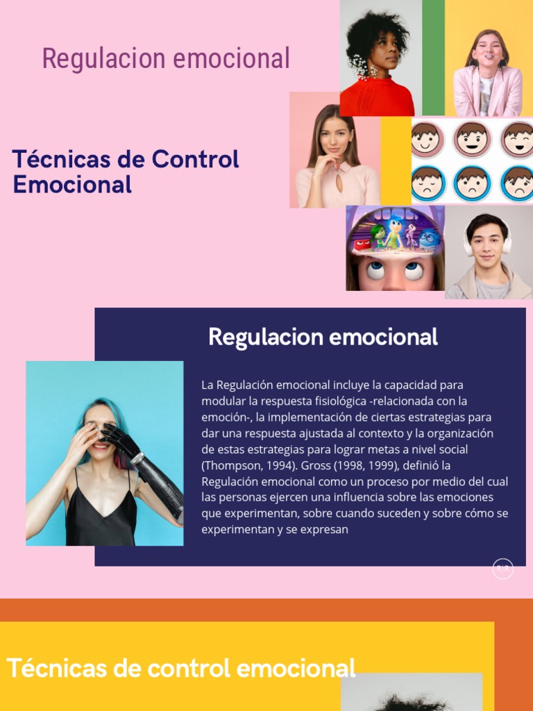 Técnicas de Control Emocional | PDF | Las emociones | Metafísica de la ...