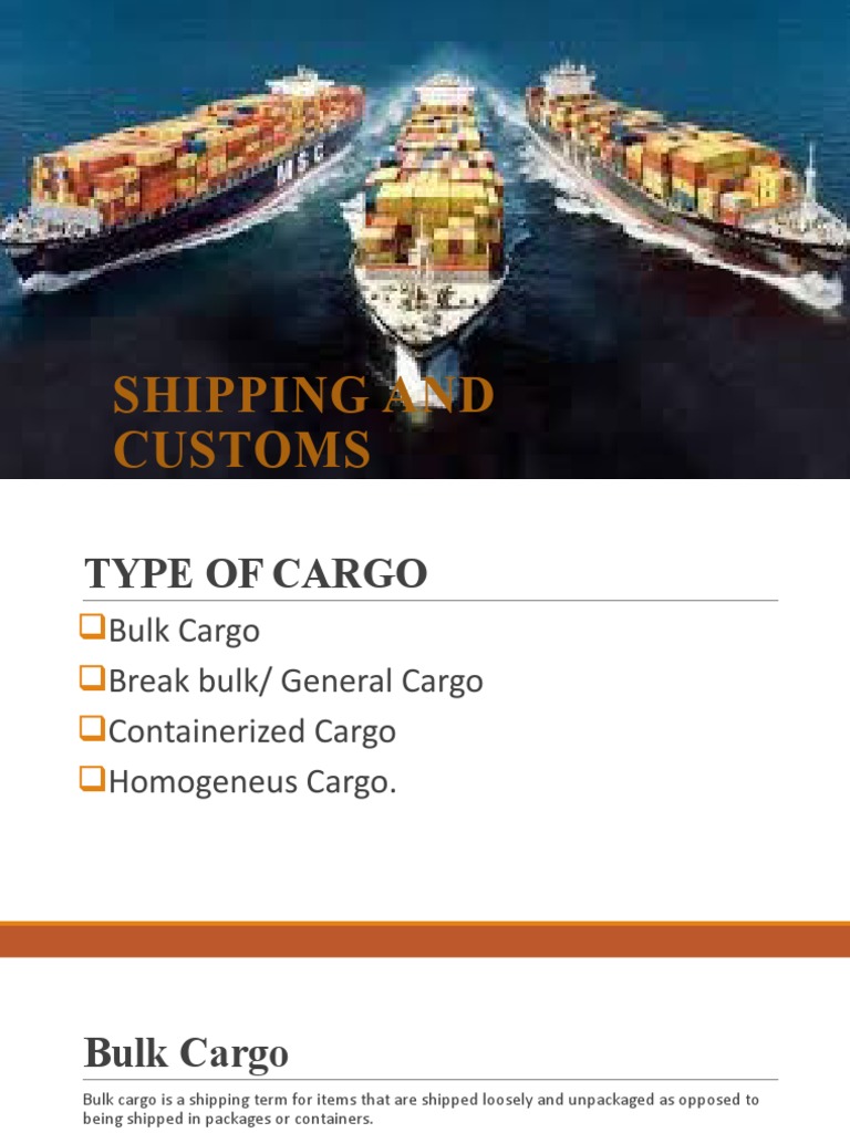 Cargo and Packaging 1 | PDF | Containerization | Cargo