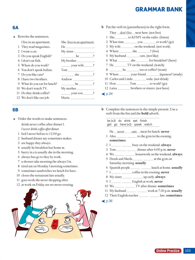 American English File Starter Student 39 S Book 105 | PDF