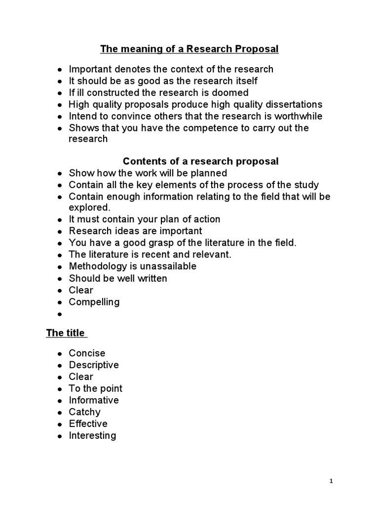 How To Write Research Proposals | PDF | Hypothesis | Theory