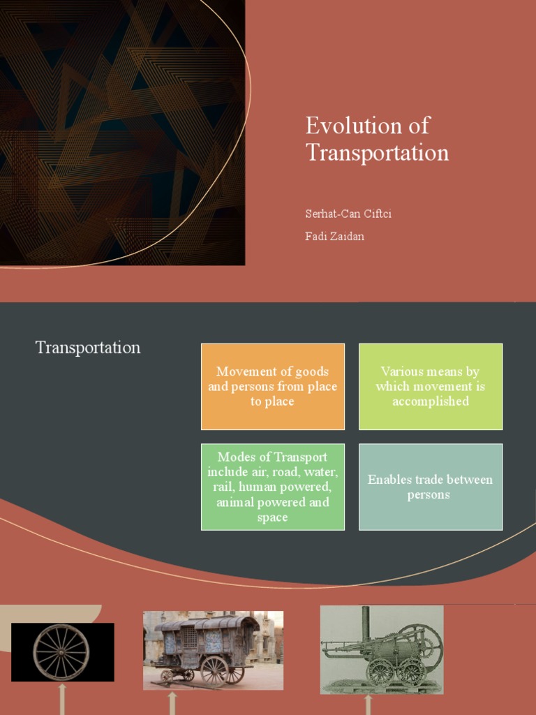 Evolution of Transportation | PDF | Wheel | Transport