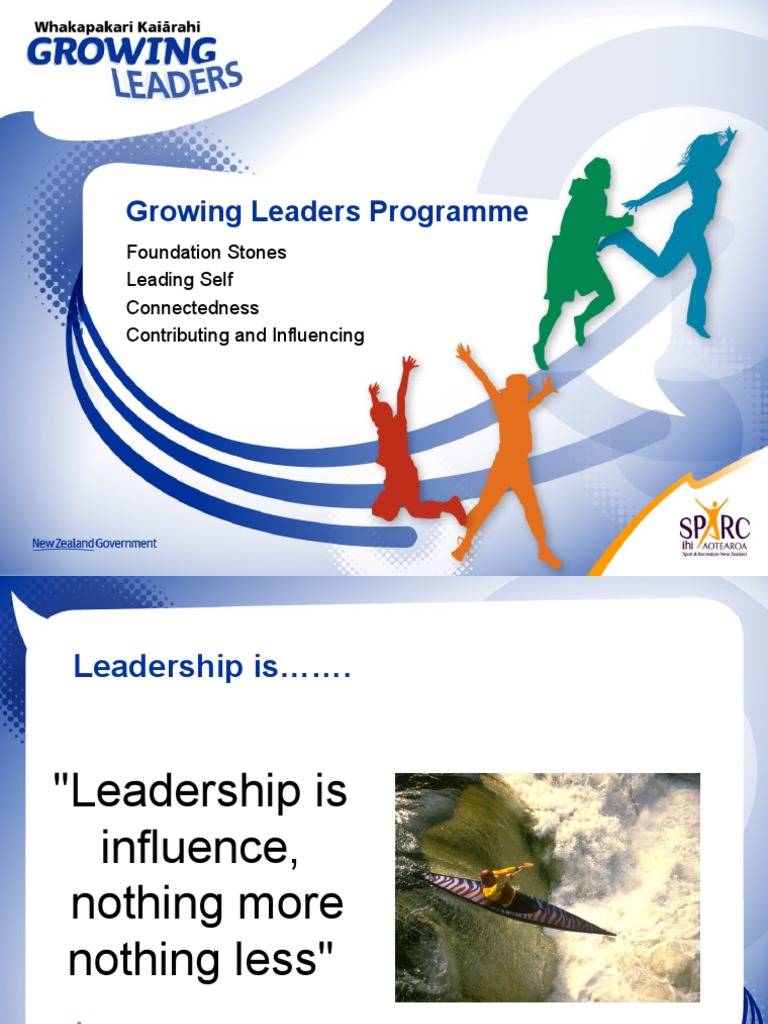 Growing Leaders Facilitators Workshop | PDF | Leadership | Behavior ...