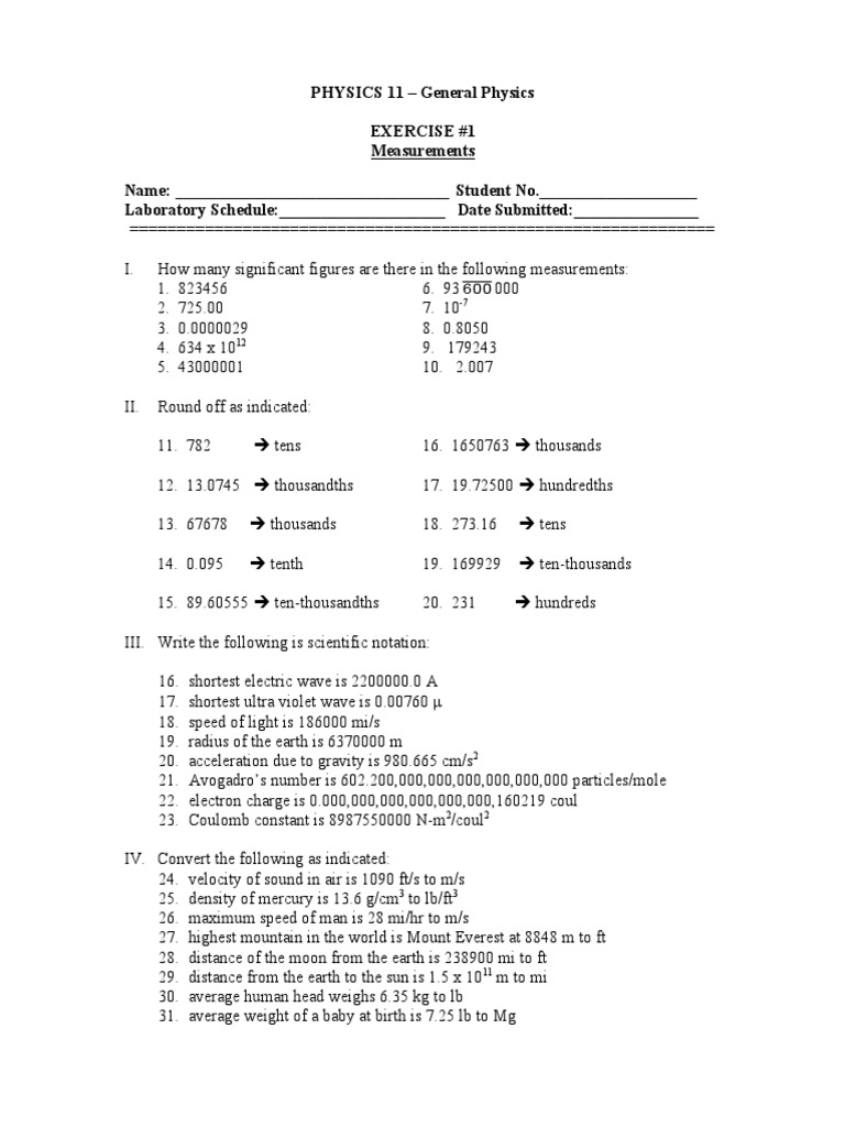 Physics1-1b Problem Sets | PDF | Force | Acceleration