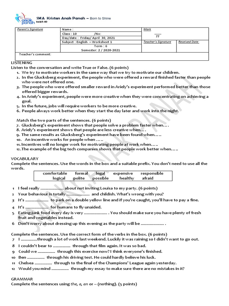 English WS | PDF | Phobia