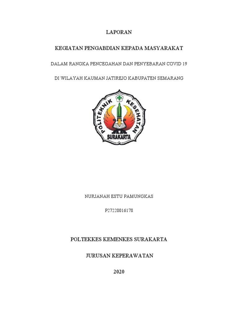 Laporan KKN Nurjanah Estu | PDF