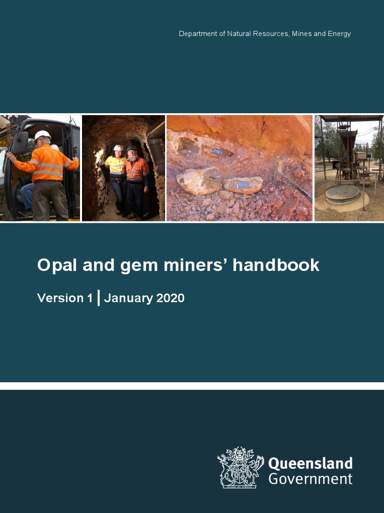 Opal Gem Miner Handbook | PDF | Mining | Wire
