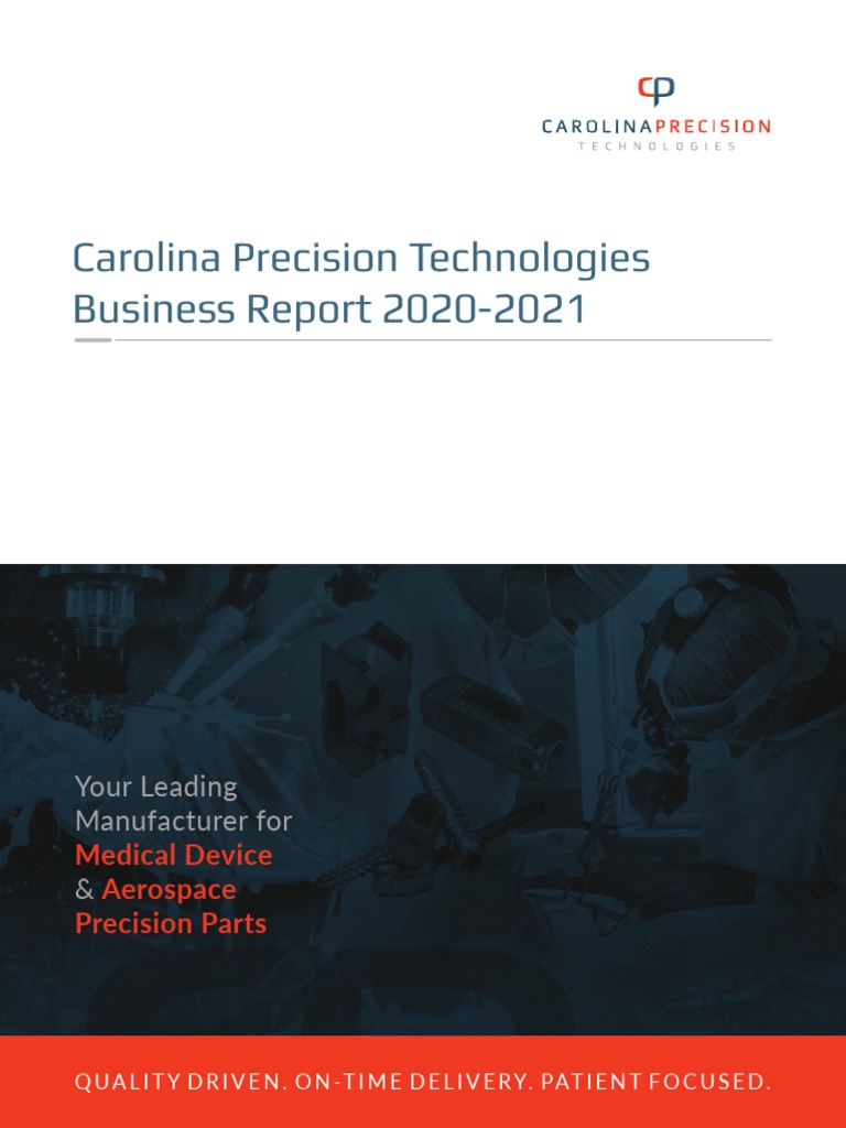 CPT Business Report 10272020 | PDF | Surgery | Aerospace