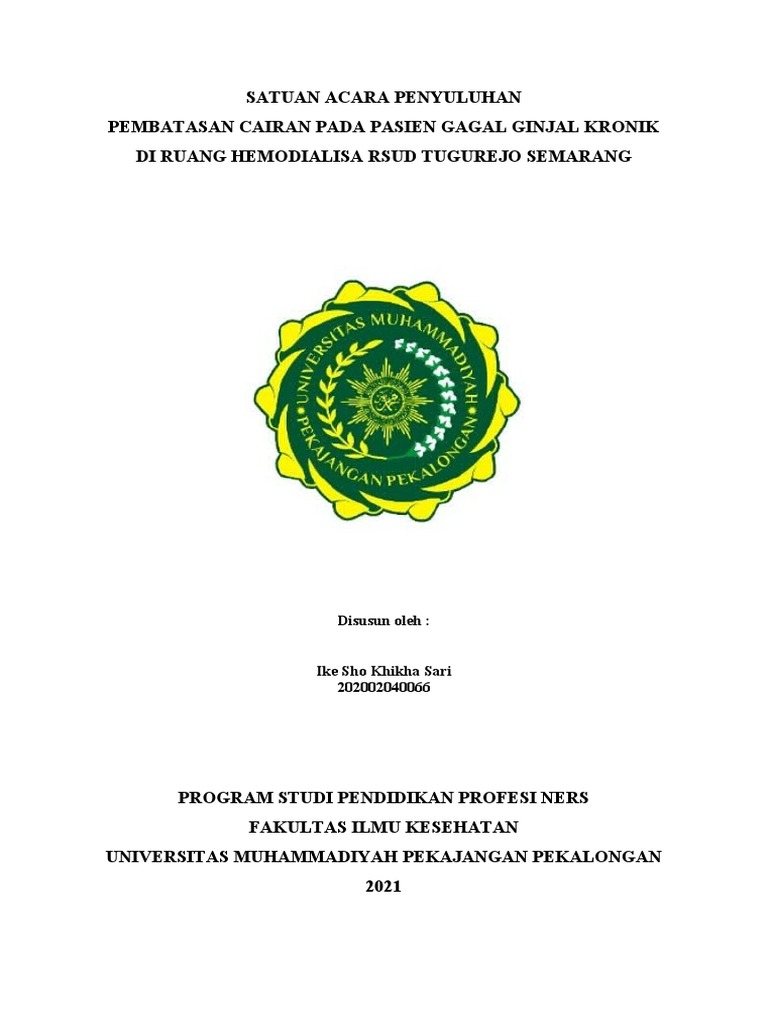 3SAP Pembatasan Cairan | PDF