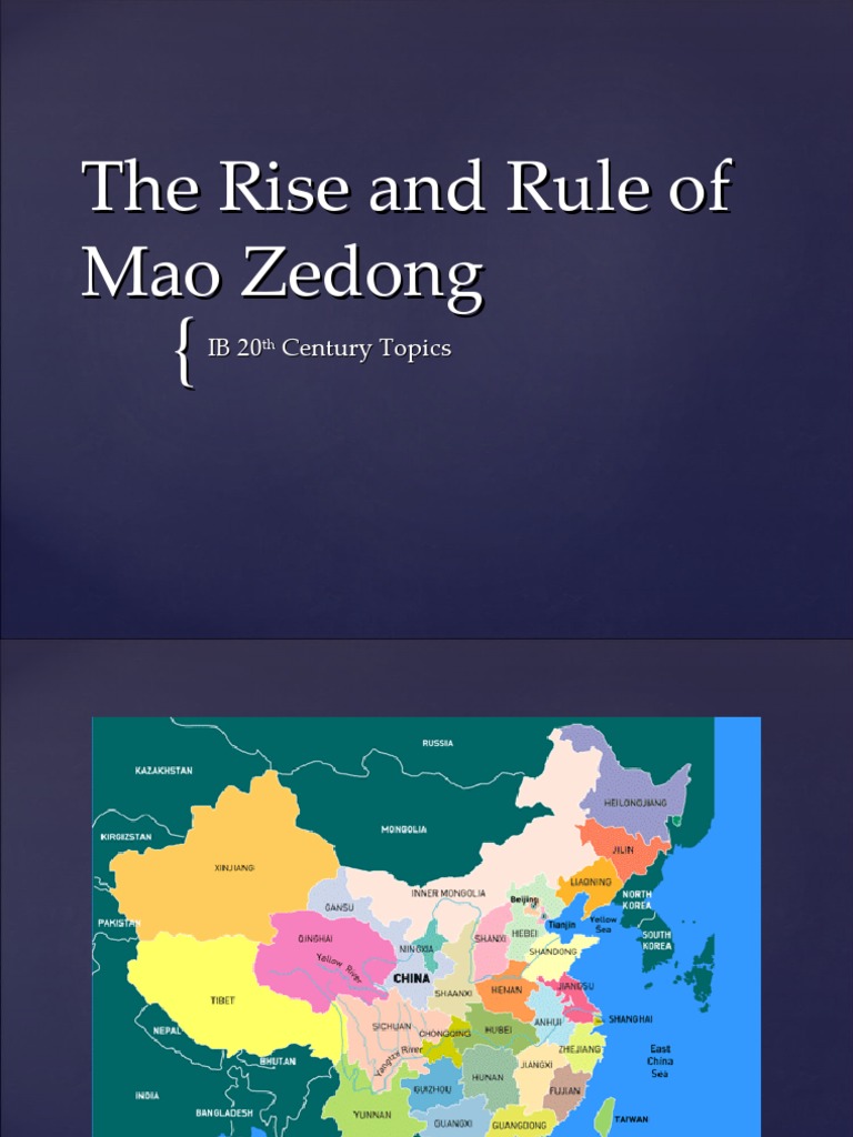 The Rise and Rule of Mao Zedong | PDF | Mao Zedong | Chinese Civil War