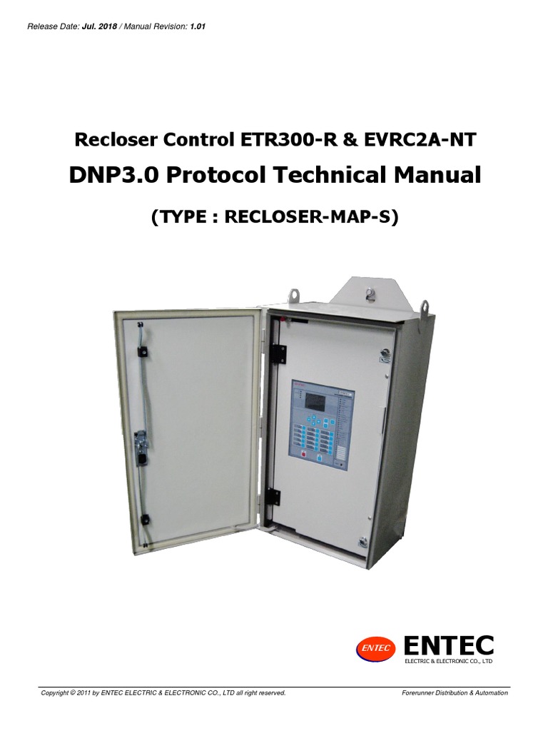04 Technical Manual DNP (Recloser-Map-S) Etr300-R & Evrc2a-Nt Ver1.01 ...