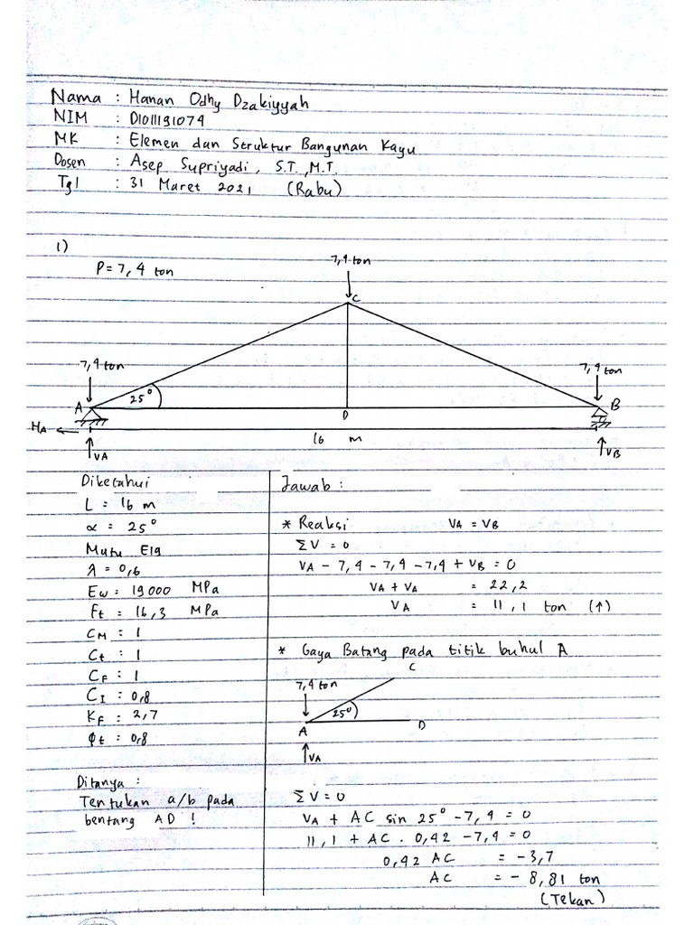 UTS2021 Kayu D1011191074 Hanan Odhy Dzakiyyah | PDF