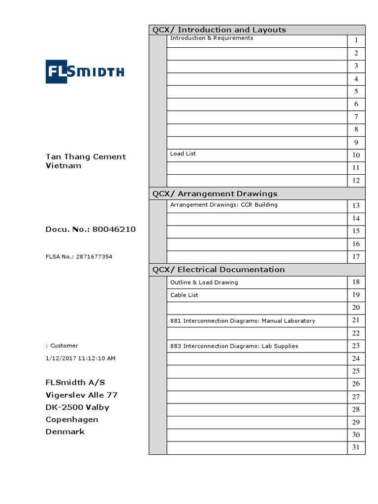 QCX Electrical Documentation | PDF | Programmable Logic Controller ...