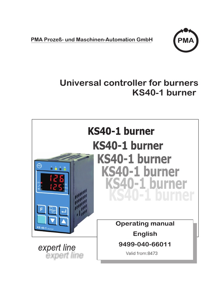 KS 40 1 Burner Manual English | PDF | Relay | Parameter (Computer ...