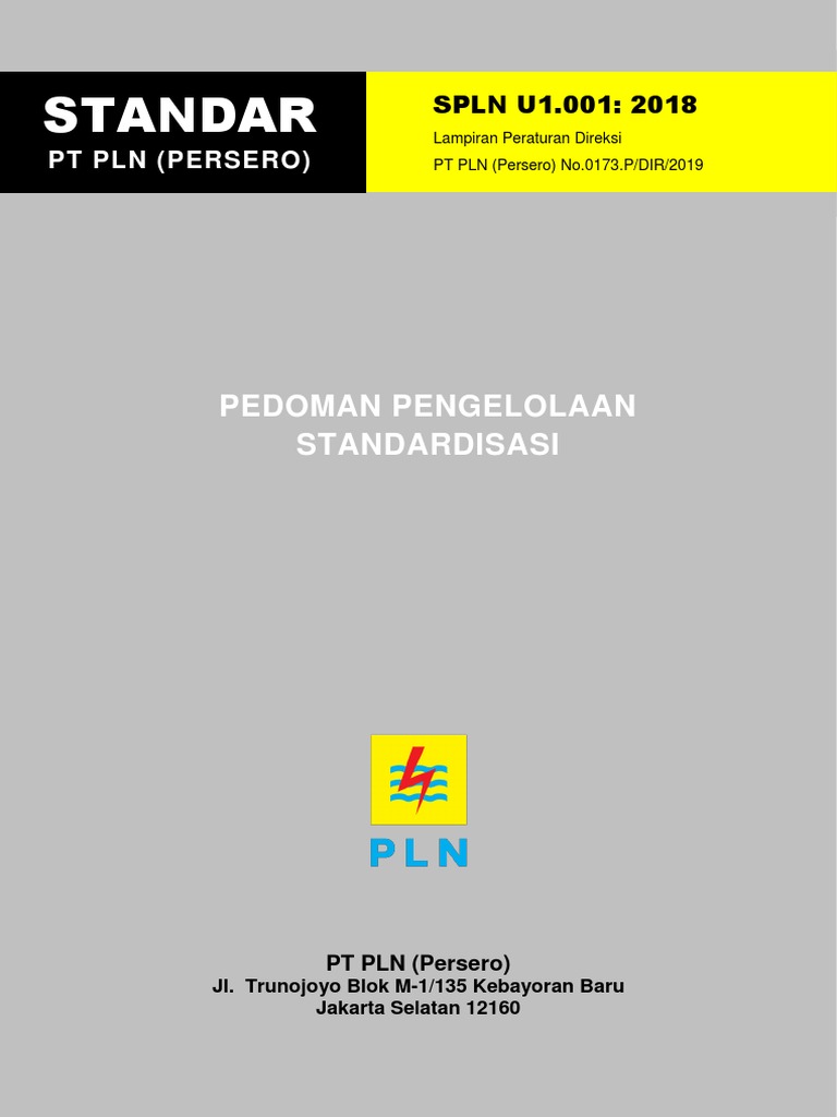 SPLN U1.001 2018 | PDF