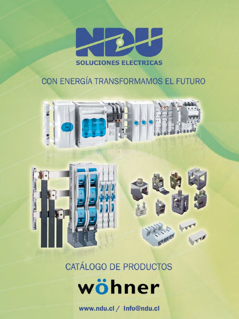 Catálogo Wohner | PDF | Tornillo | Fusible (Eléctrico)