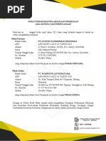 Contoh Kontrak Kerja Konsultan Perencana Dan Arsitek | PDF | Pengelolaan Keuangan & Uang | Hukum