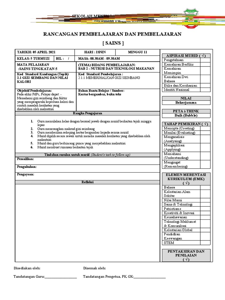 m11 Sains Form 5 | PDF