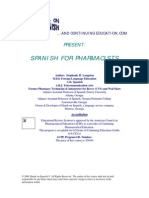 Medical Spanish Printout | PDF