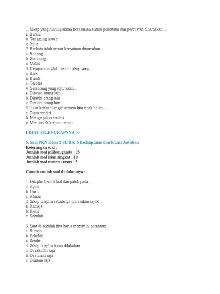 PPKN | PDF | Karier & Perkembangan | Griya & Taman