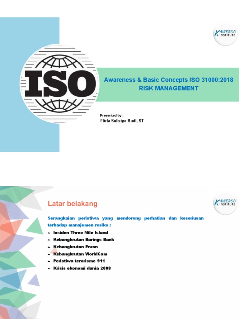 OPTIMASI ISO 31000 | PDF
