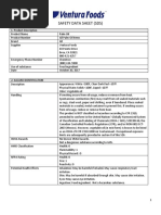 SDS Food Grade Refined Vegetable Oils | PDF | Vegetable Oil | Poison