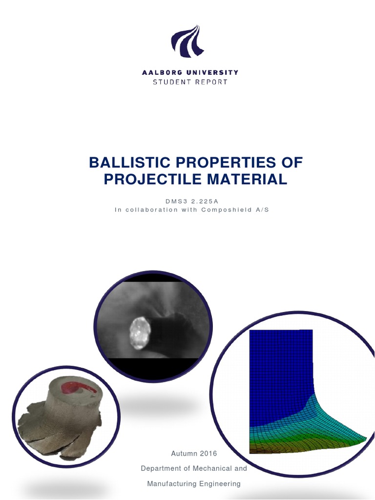 Ballistic Properties of Projectile Material (PDFDrive) | PDF ...