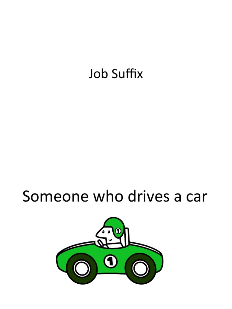 3 - Job Suffix | PDF