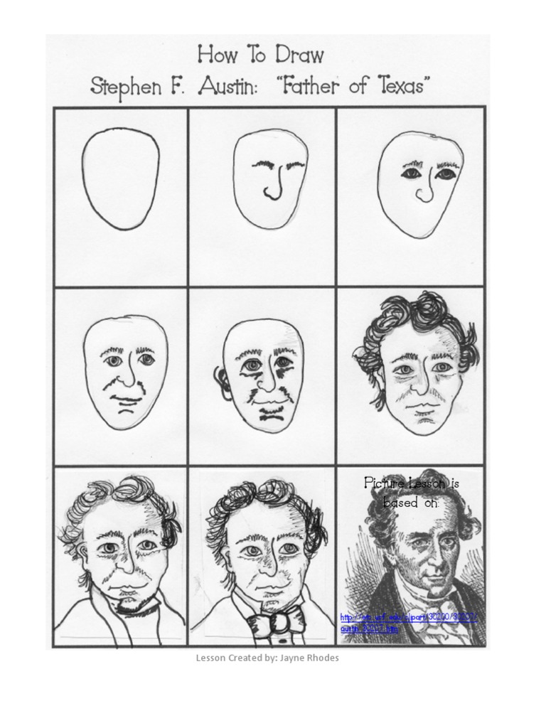 How To Draw Stephen F Austin PDF | PDF