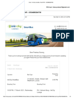Bus Ticket Format in Word | PDF