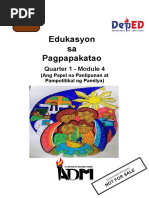 Grade 7 Values Education Overview | PDF | Free Will | Nous