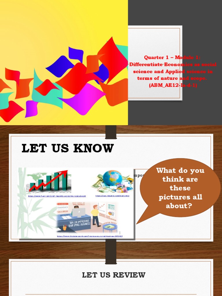 Applied Eco Module 1 | PDF | Social Science | Economics