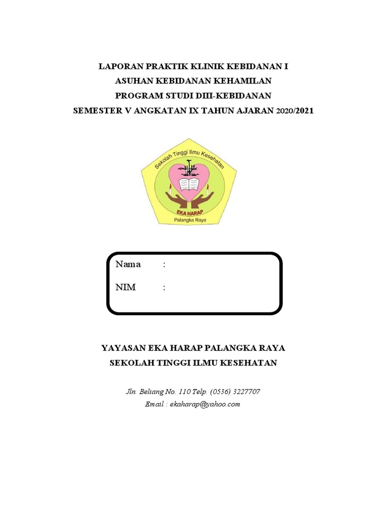 Cover Laporan PKK 1 | PDF