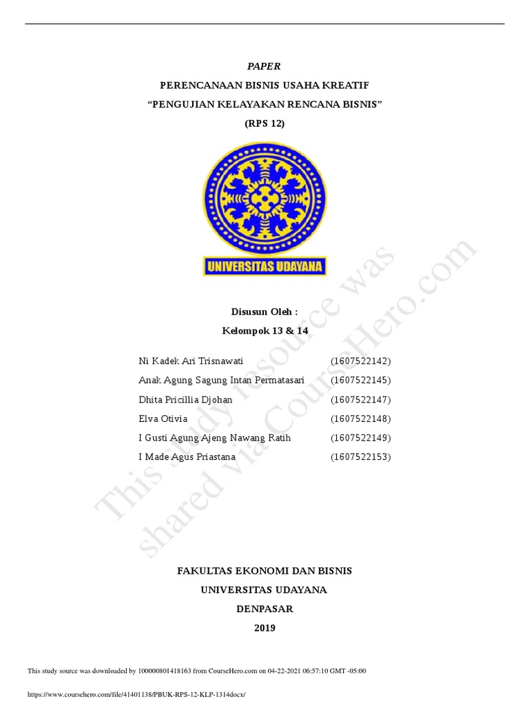 Pbuk RPS 12 KLP 13 14 | PDF