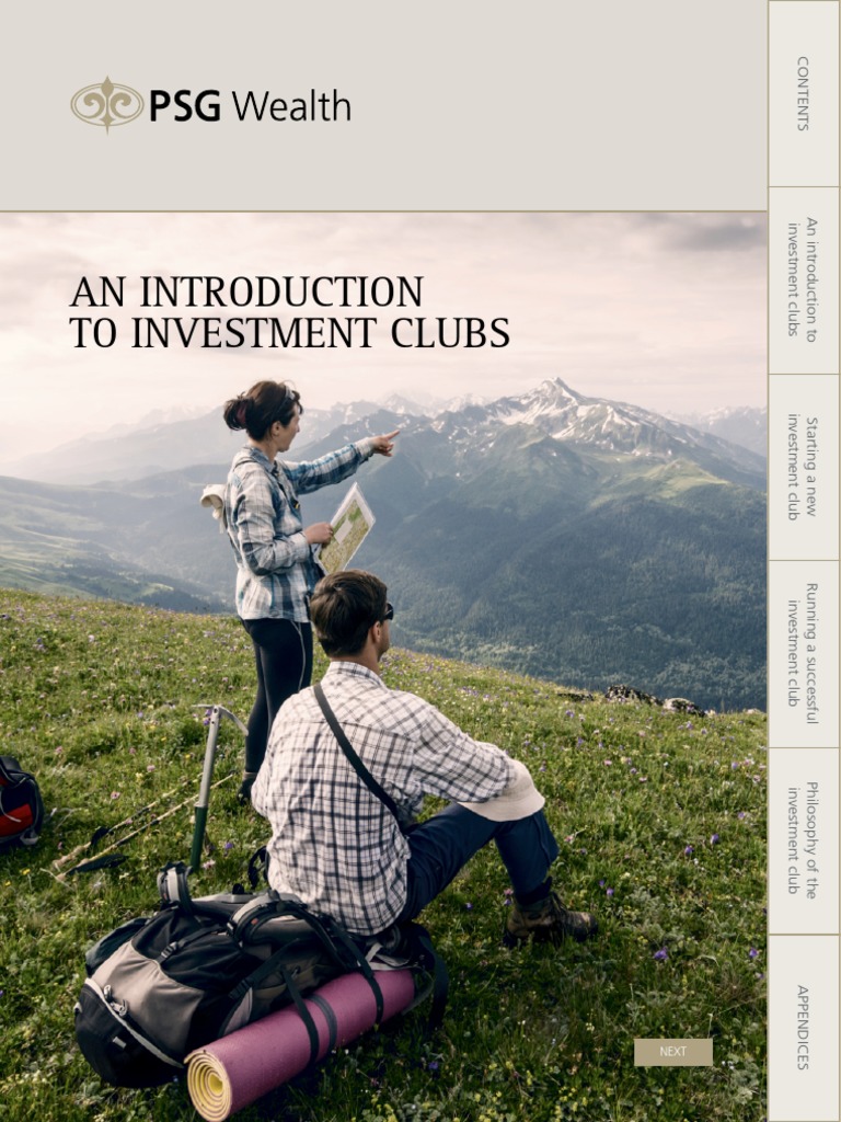 Investment Club Brochure PSG Wealth Interactive | PDF | Investment Fund ...