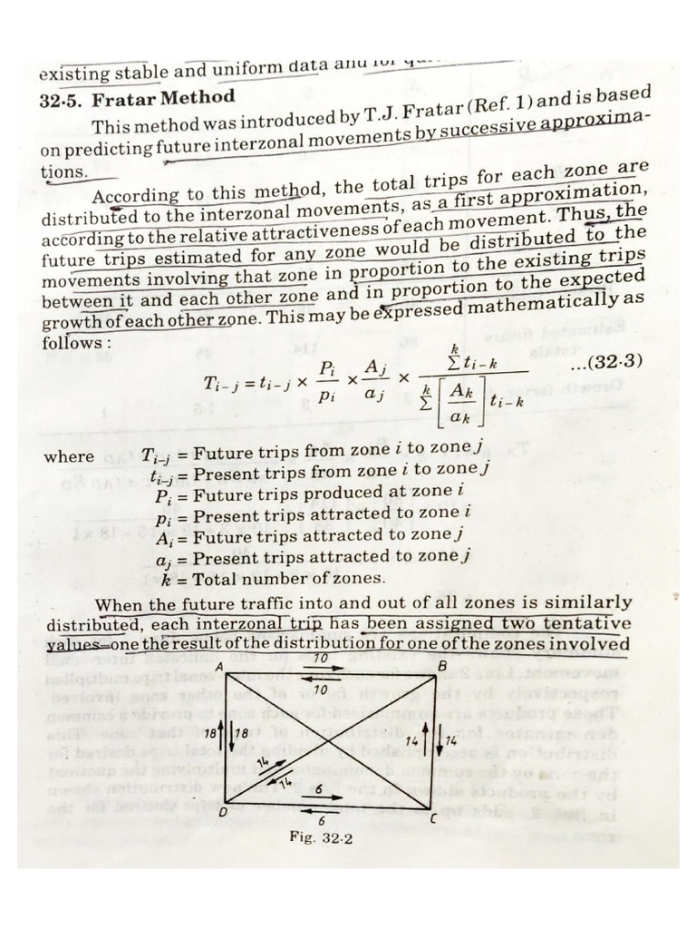 Fratar Method | PDF