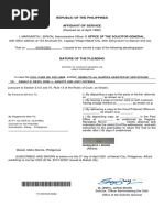 Copy Furnished Letter Example | PDF