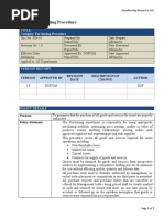 Sample Purchasing Procedure | PDF | Specification (Technical Standard) | Invoice