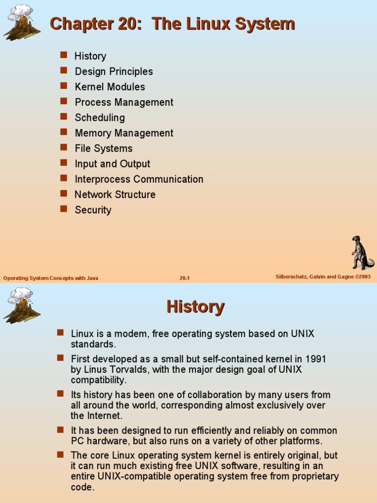 Chapter 20 The Linux System Pdf Scheduling Computing Operating