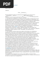 Unsuccessful Probation Letter Sample | PDF