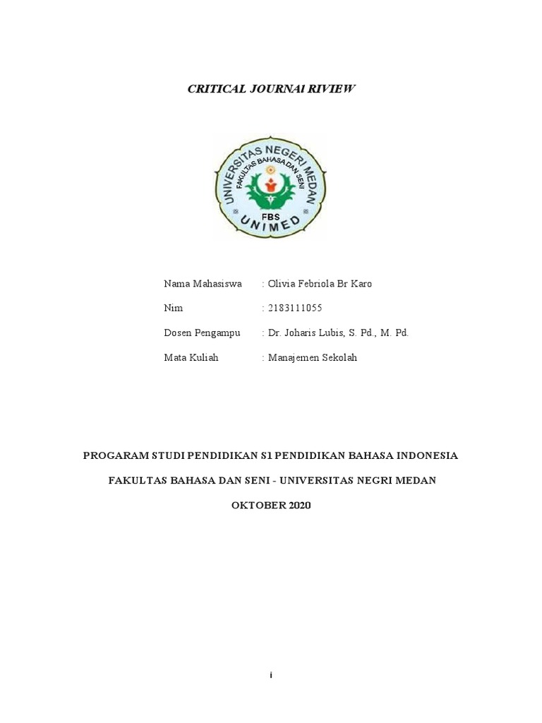 Tugas CJR oleh Olivia Febriola | PDF