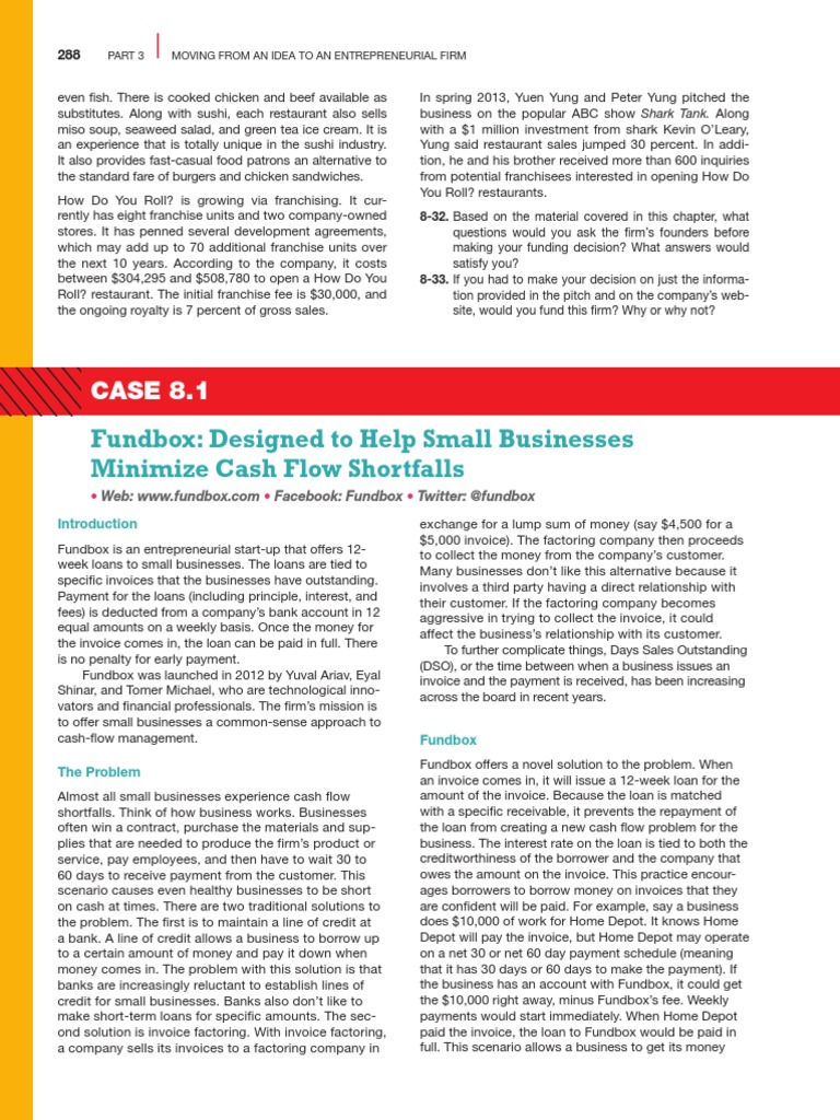 Chapter 8 Case | PDF | Dell | Loans