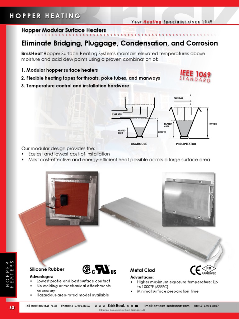 Eliminate Bridging, Pluggage, Condensation, and Corrosion: Hopper ...