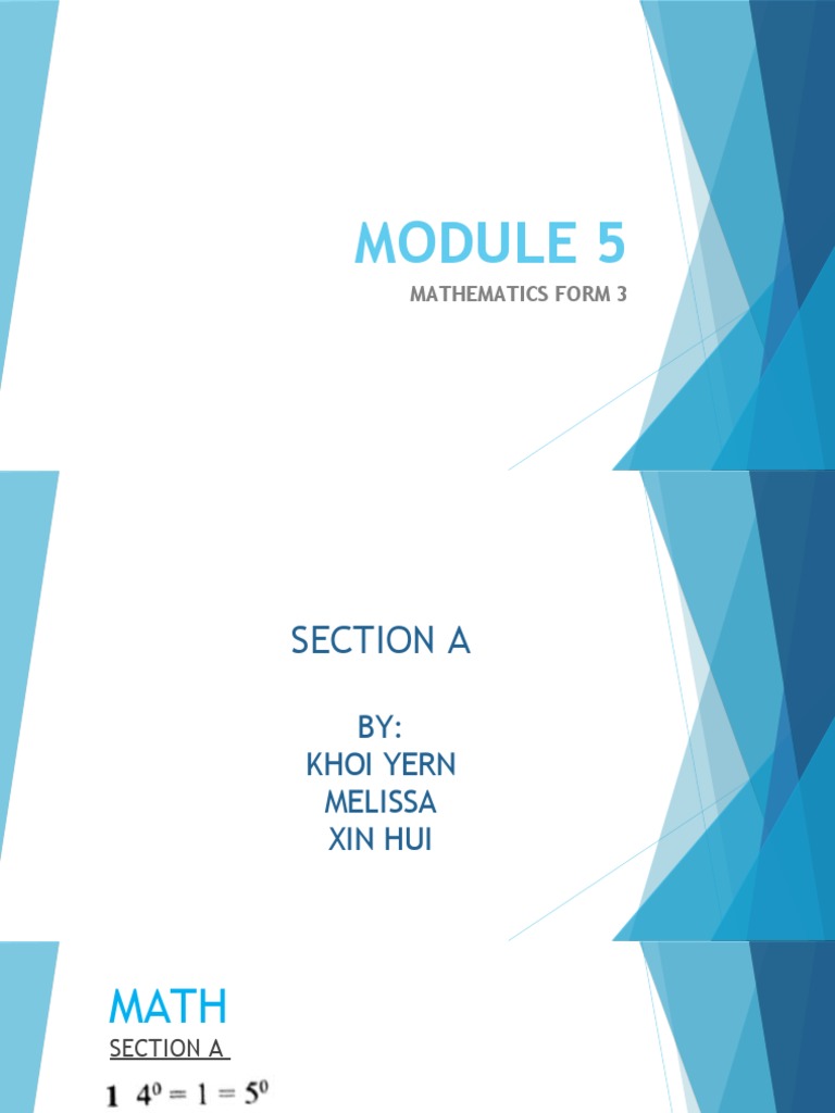 Module 5 | PDF | Mathematical Concepts | Geometry