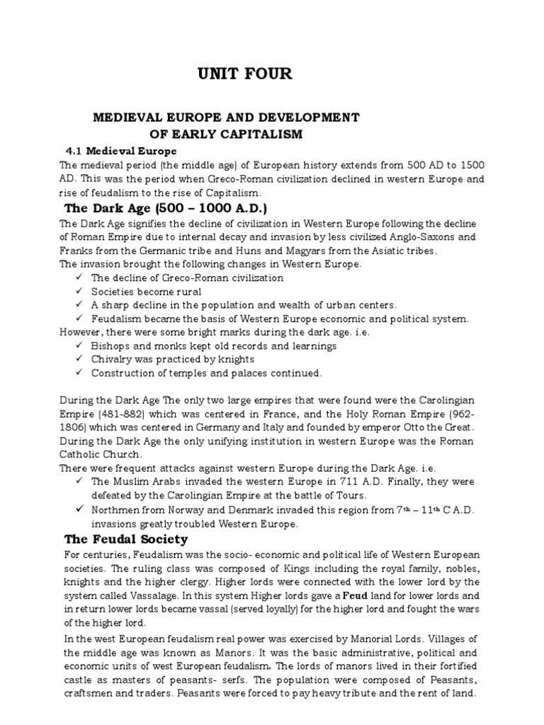 Grade 9 History UNIT FOUR Note.p | PDF | Protestantism | Ottoman Empire