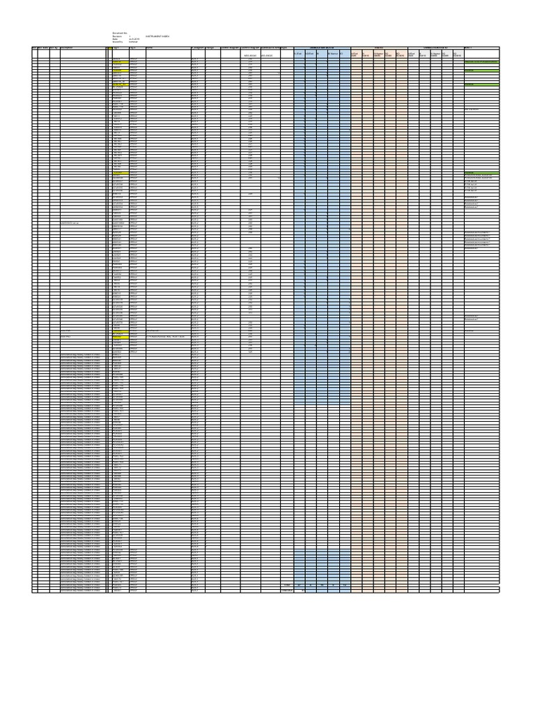 Instrument Index | PDF