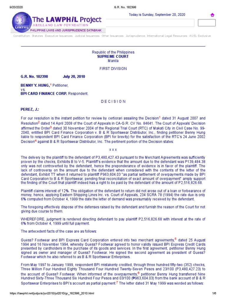 Supreme Court Ruling on Corporate Liability | PDF | Lawsuit | Interest