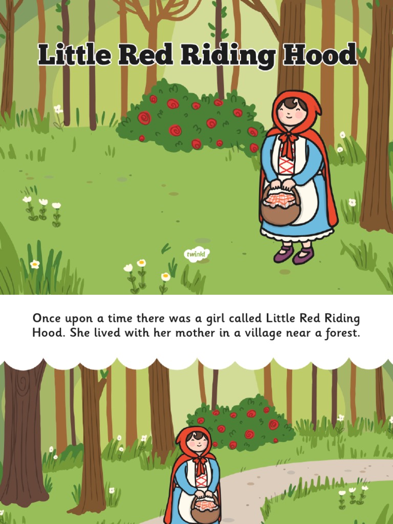 Little Red Riding Hood Story | PDF